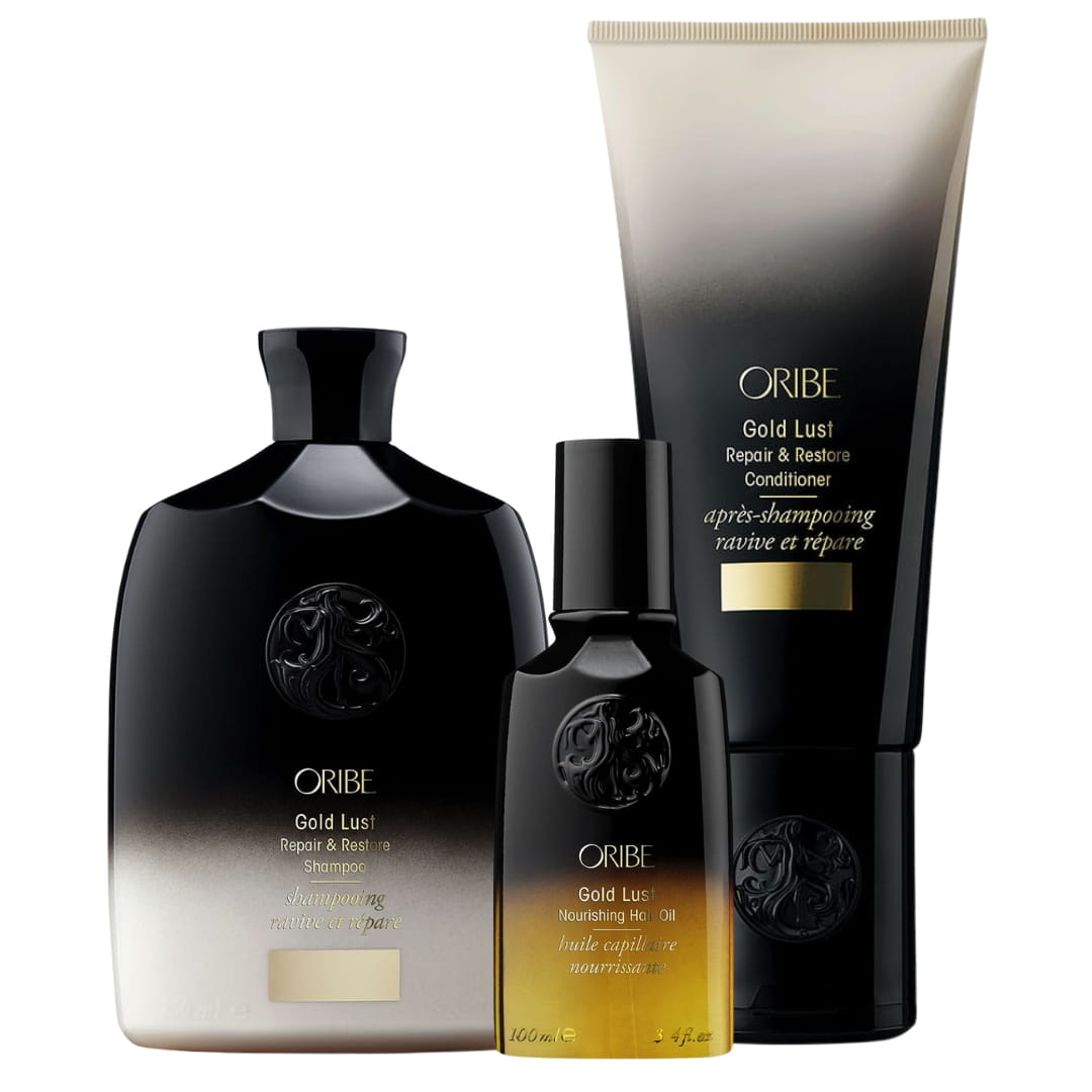 Oribe x Kustaa Saksi Gold Lust Collection- zestaw regenerujący do ...