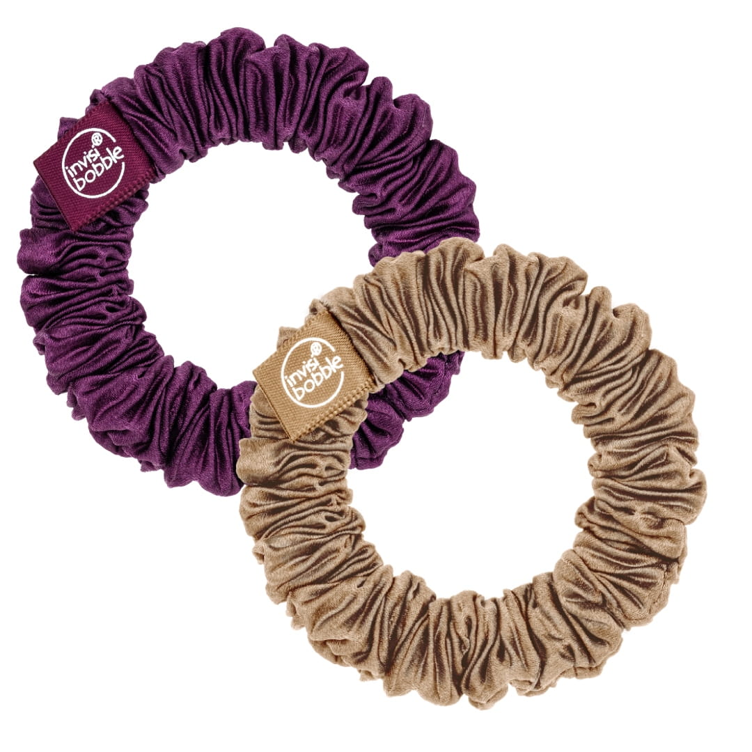 Invisibobble SPRUNCHIE SLIM The Snuggle is Real - zestaw dwóch gumek do ...